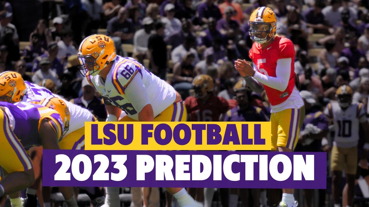 LIVE LSU Football 2023 Predictions! (TIGERS ON TOP?) - YouTube