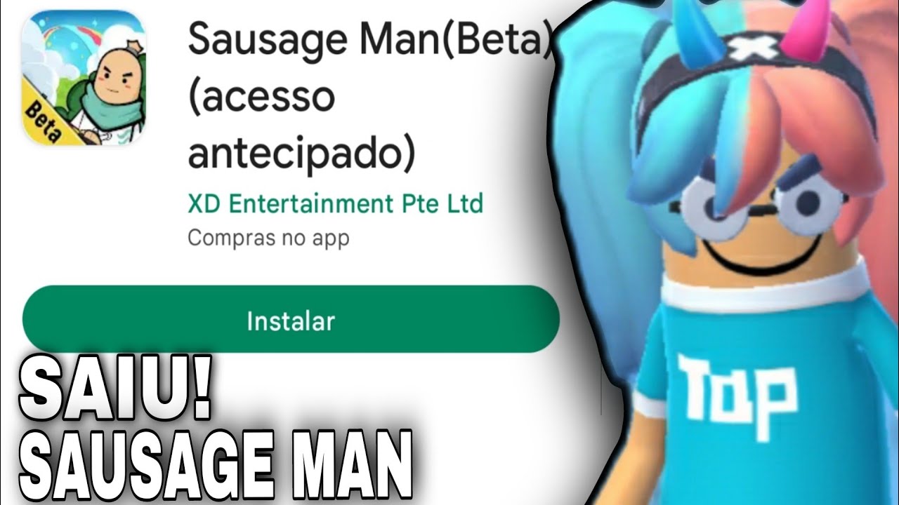 SAIU SAUSAGE MAN BETA NA PLAY STORE! AGORA SIM VOU CONTROLA A SALSICHA - YouTube