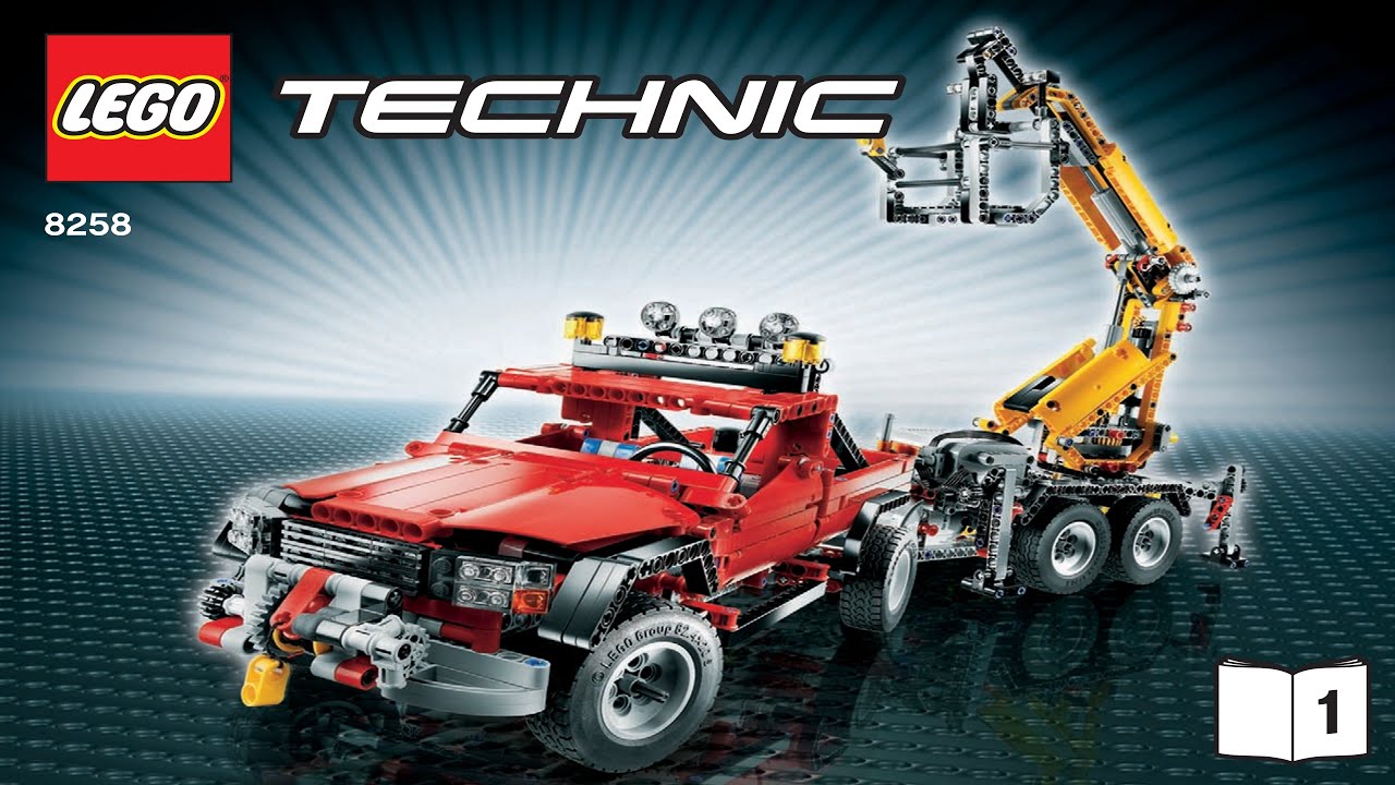 LEGO instructions - Technic - 8258 - Duty Wrecker (Book 1 - Model B ...