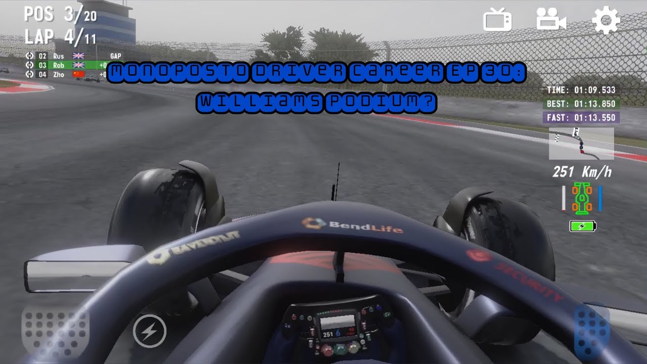 Monoposto Driver Career EP30: WILLIAMS PODIUM? - YouTube