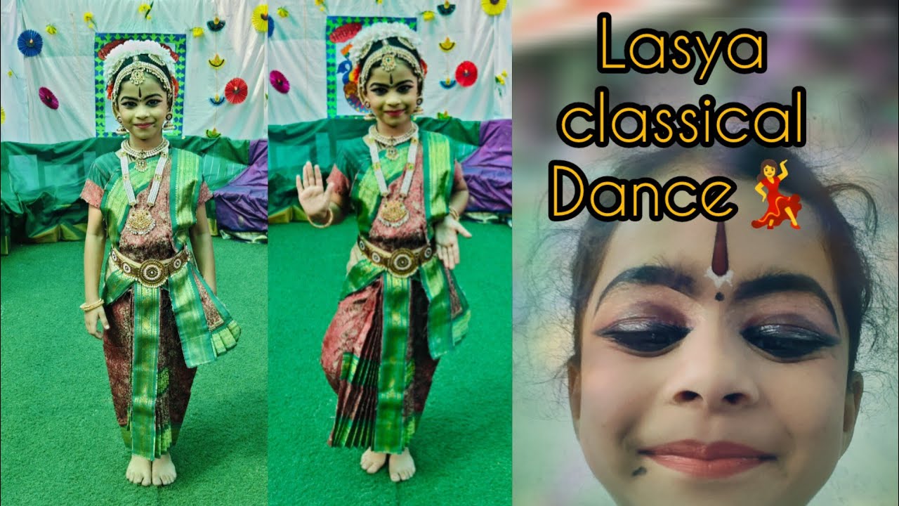 lasya classical dance in school💃😍 - YouTube