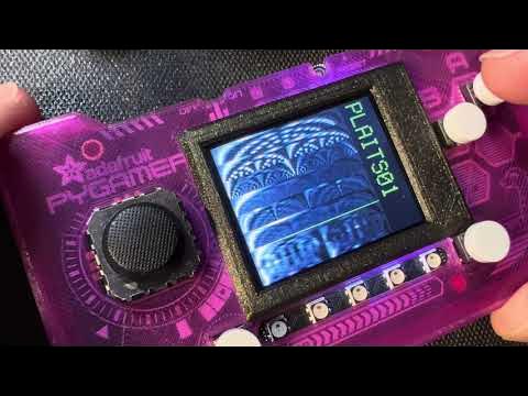 Pygamer wavetable renderer + synth for CircuitPython synthio - YouTube