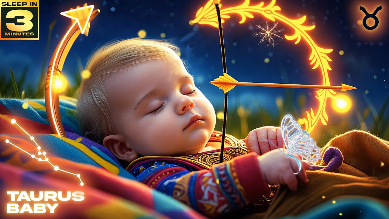 Deep Sleep in 3 Minutes – The Perfect Lullaby for Taurus Babies 🌙 ...