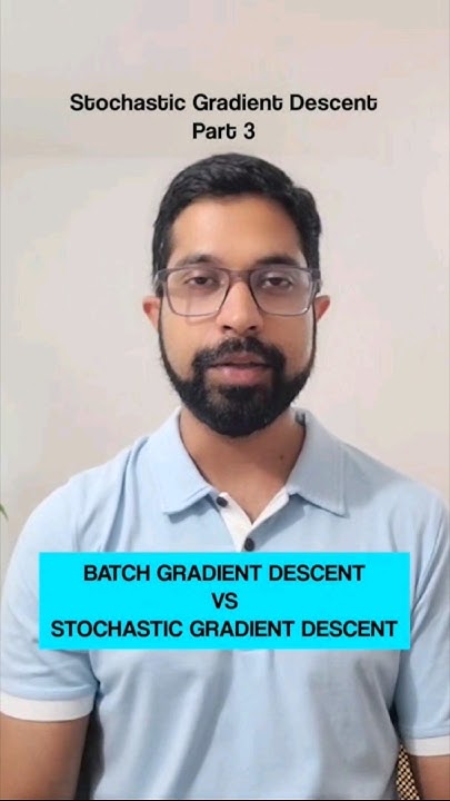 Visualizing Batch and Stochastic Gradient Decent (SGD) - YouTube
