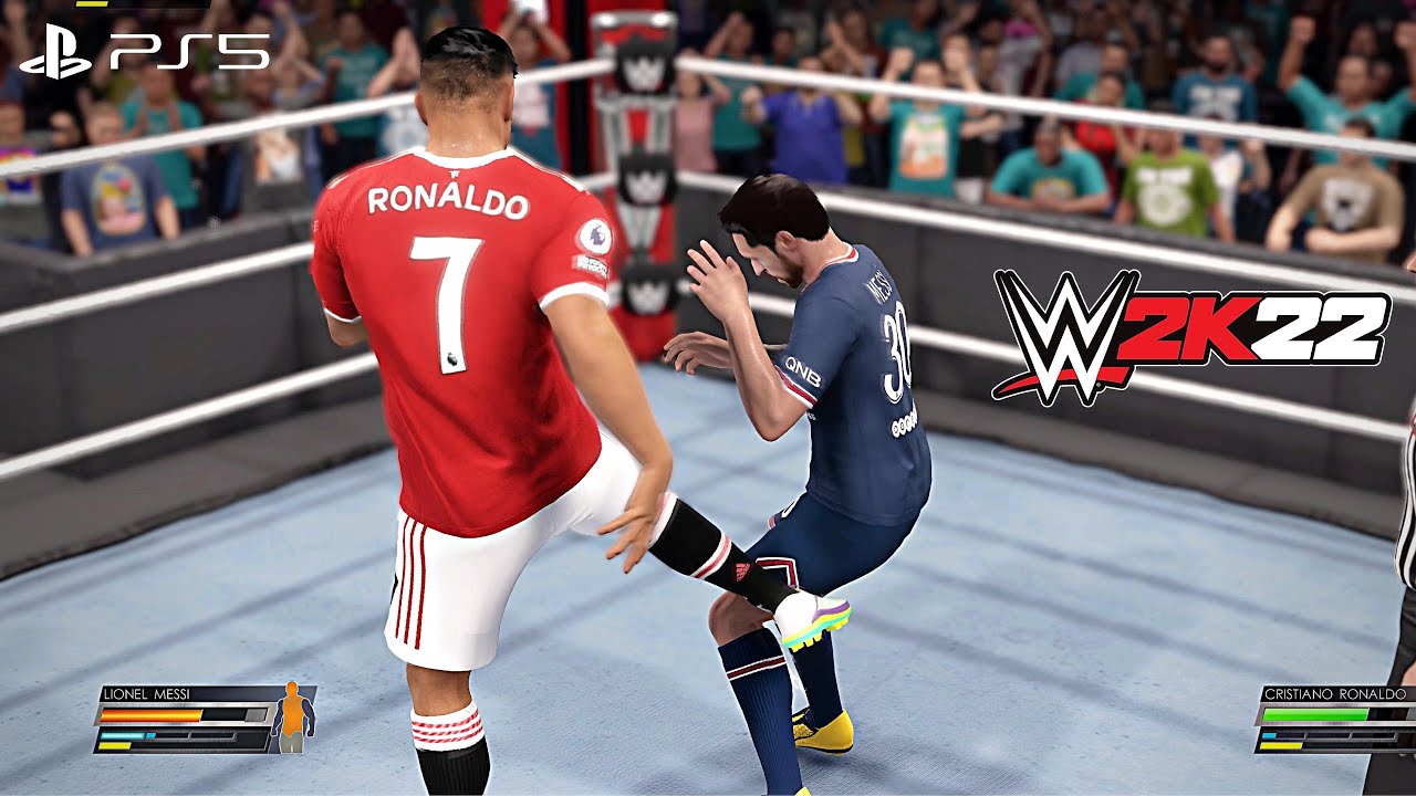 Cristiano Ronaldo And Messi Fight