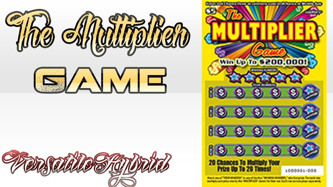 $5 The Multiplier Game #4 Win up to $200,000! CALottery Ticket ...