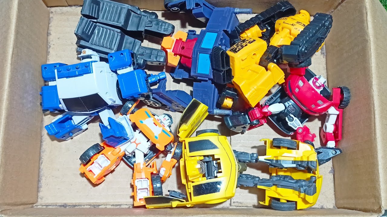 Transformers Toy 7 robot transform cars Galvatron, Battletrap, Optimus ...