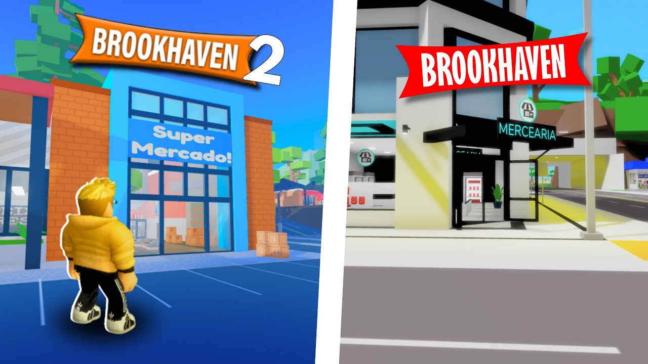 ATUALIZOU ! JOGUEI BROOKHAVEN 2 roblox - YouTube