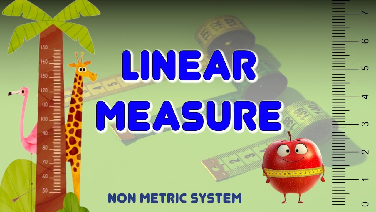 Linear Measurement in the Non-Metric System - YouTube