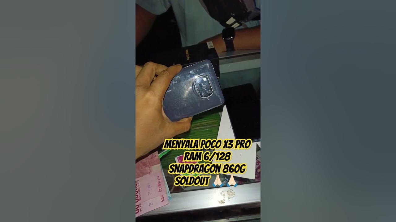 Menyala poco x3 pro ram 6/128 Snapdragon 860G SOLDOUT #unboxing #smartphone #gadgets #gaming ...