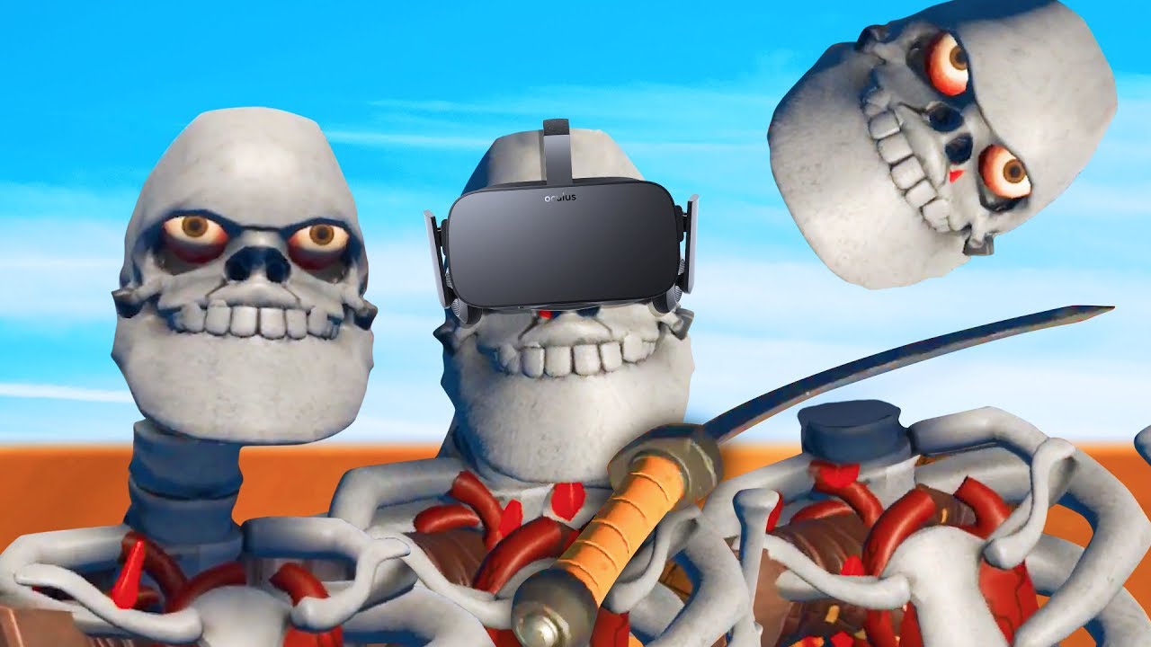 SECRET SKELETON ARENA GAME MODE! (Gladiator VR) - YouTube