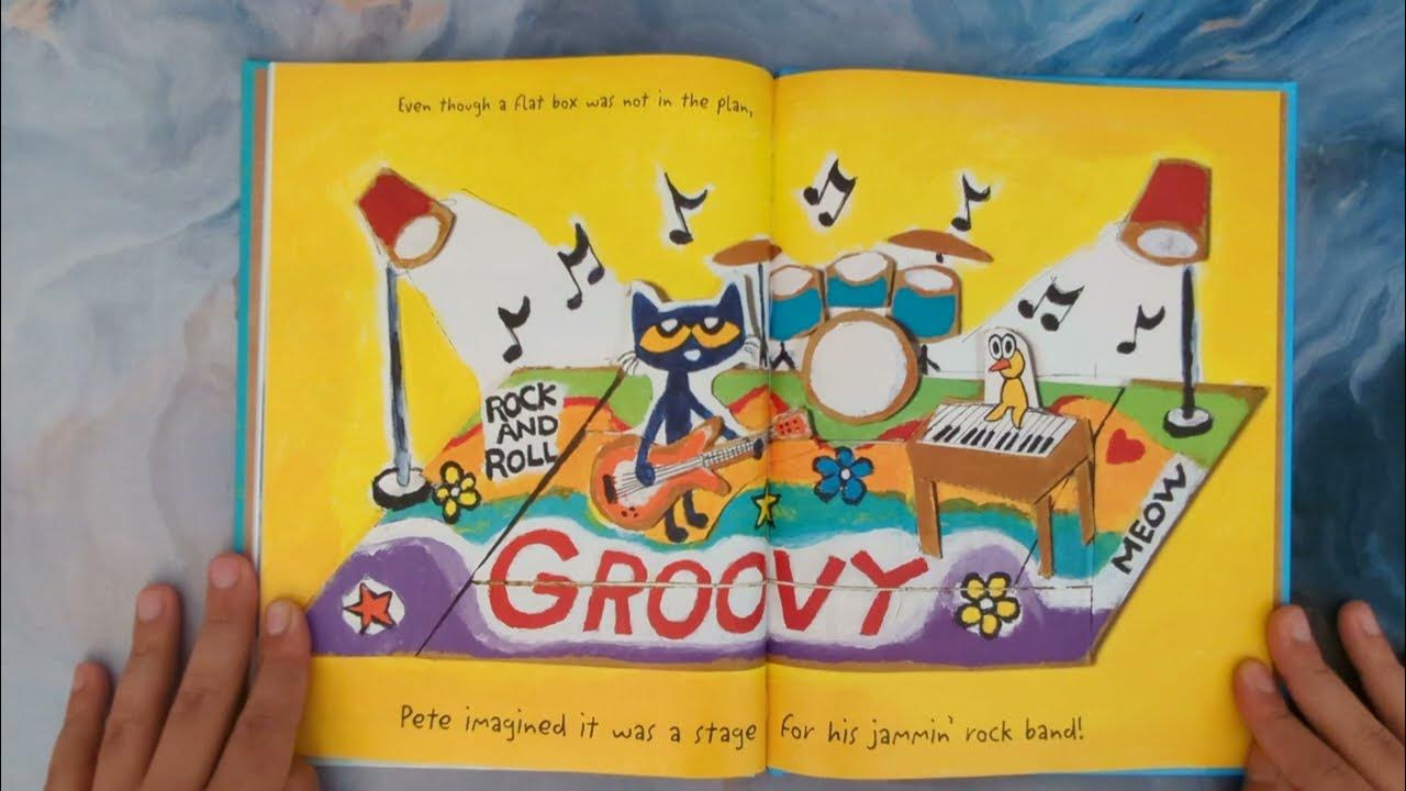 Toddler Read Along: Pete the Cat's Groovy Imagination - YouTube