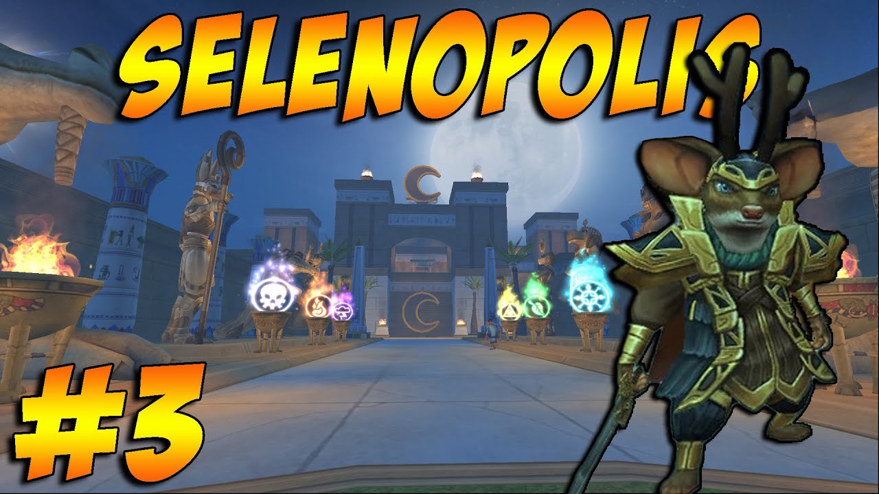 Wizard101 - Selenopolis I "Rescuing Dyvim Whiteheart" - YouTube