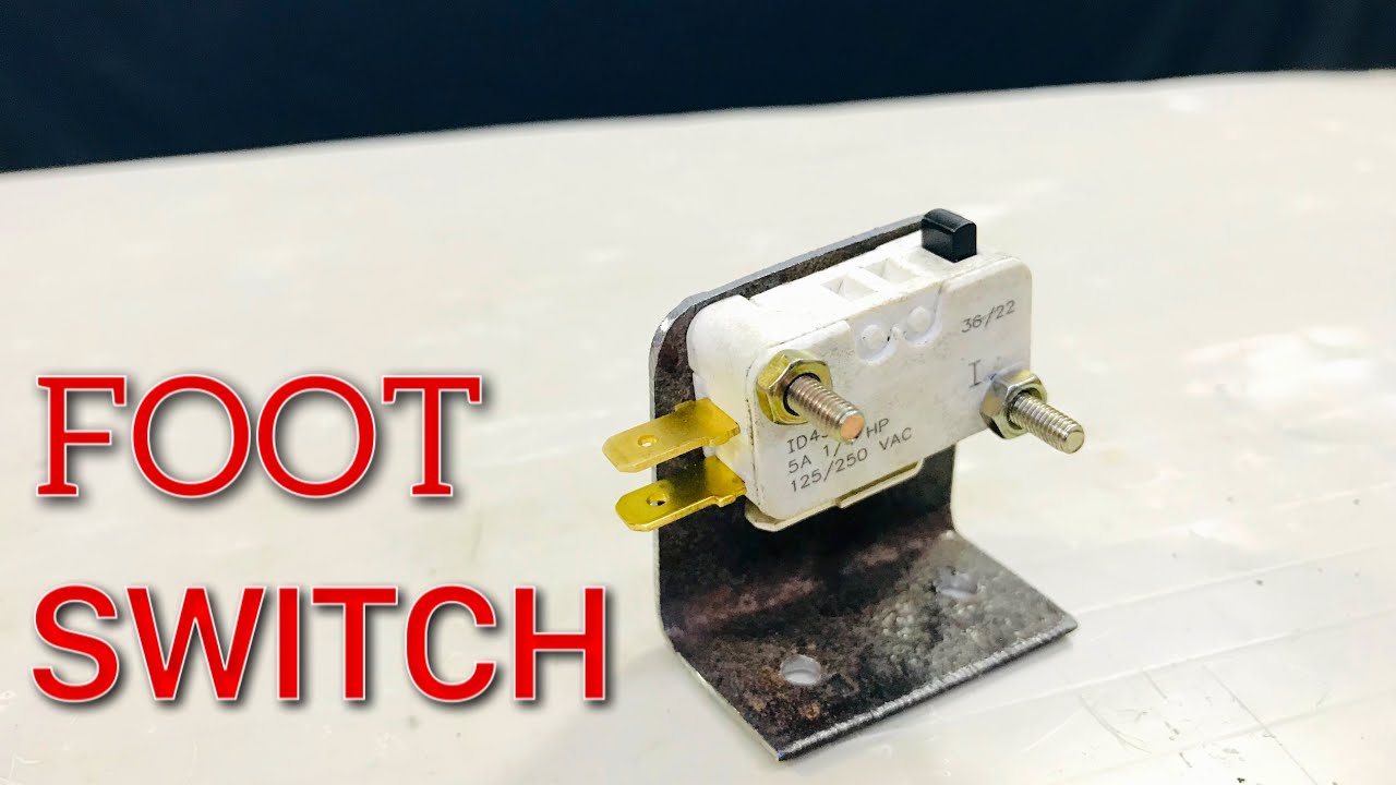 MAKE YOUR OWN FOOT SWITCH - YouTube