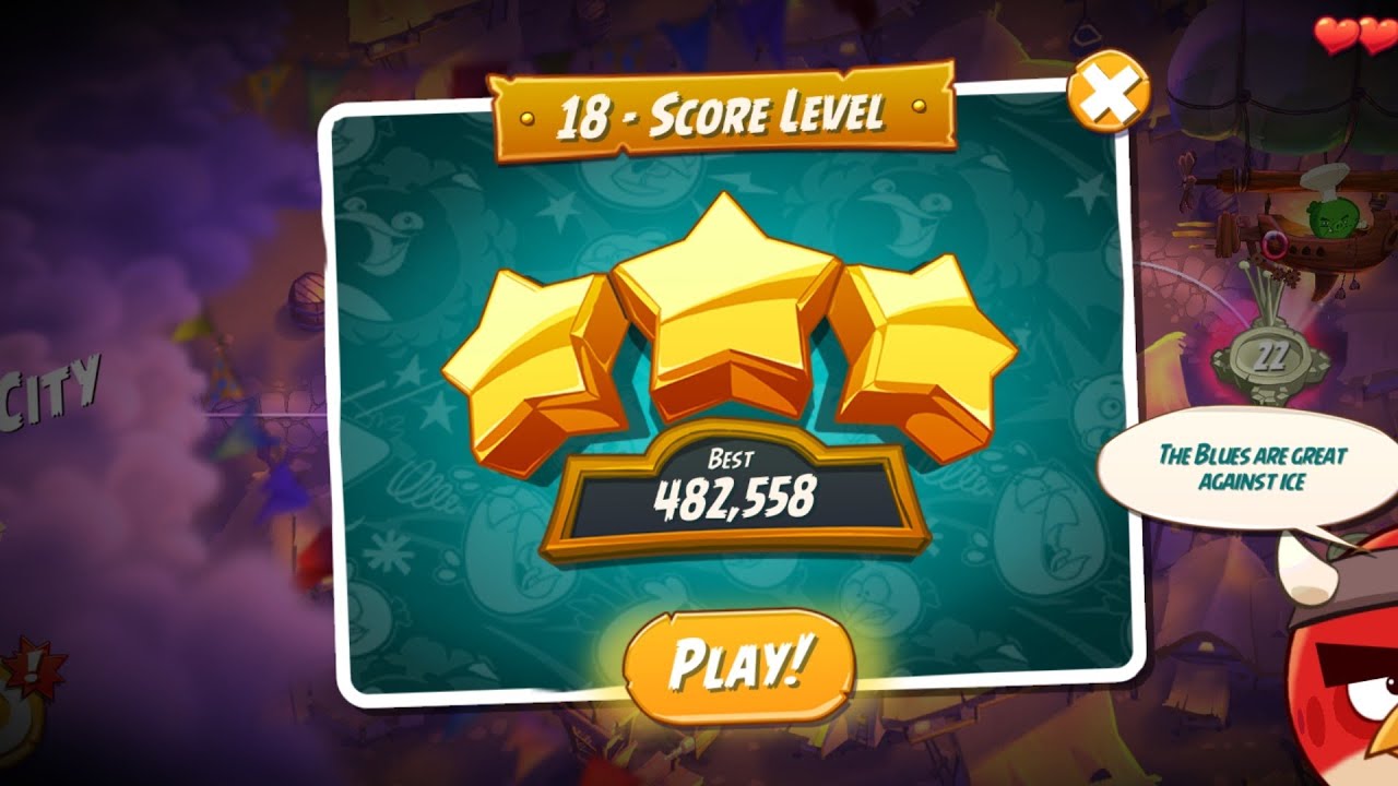 18 Scores Laval of angry birds || angry birds game - YouTube