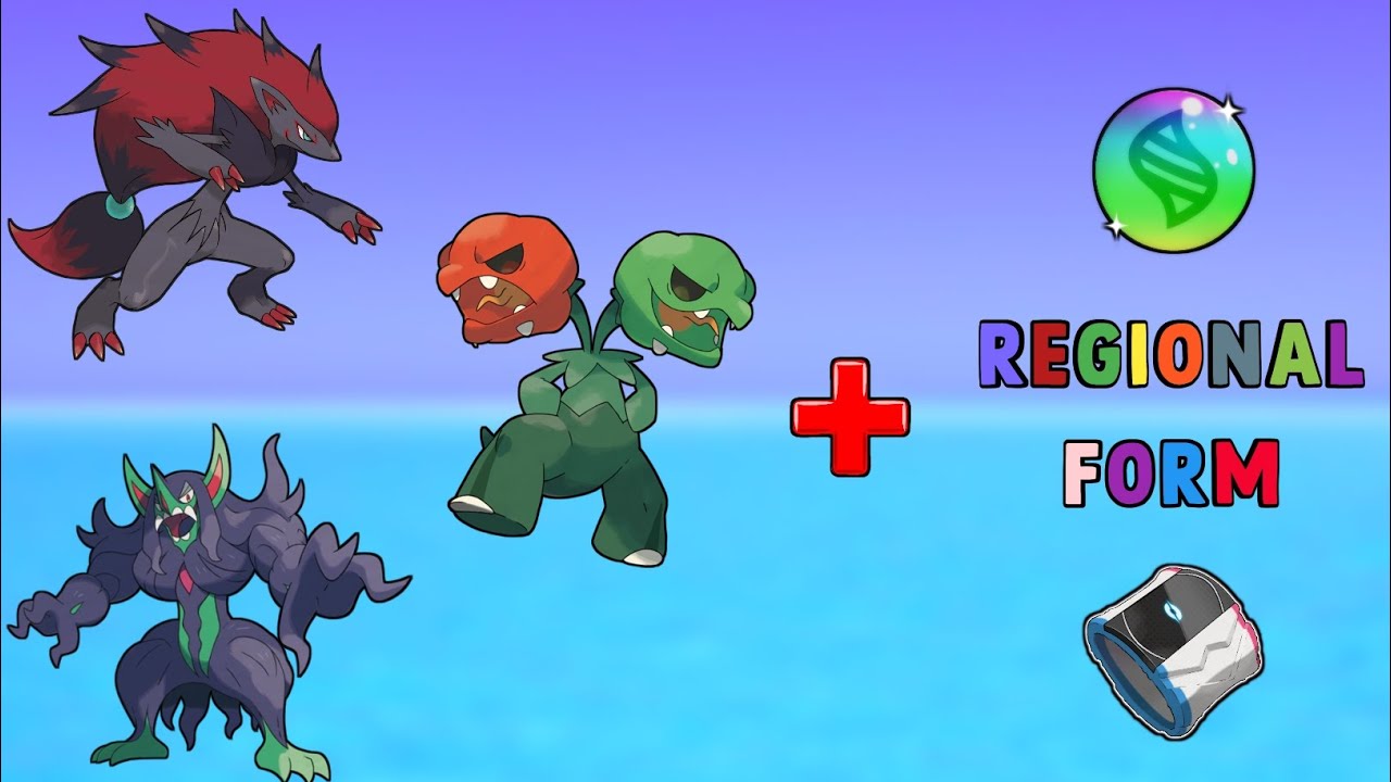 What if Scovillain Mega Evolution & Grimmsnarl Type Swaping & Zoroark ...