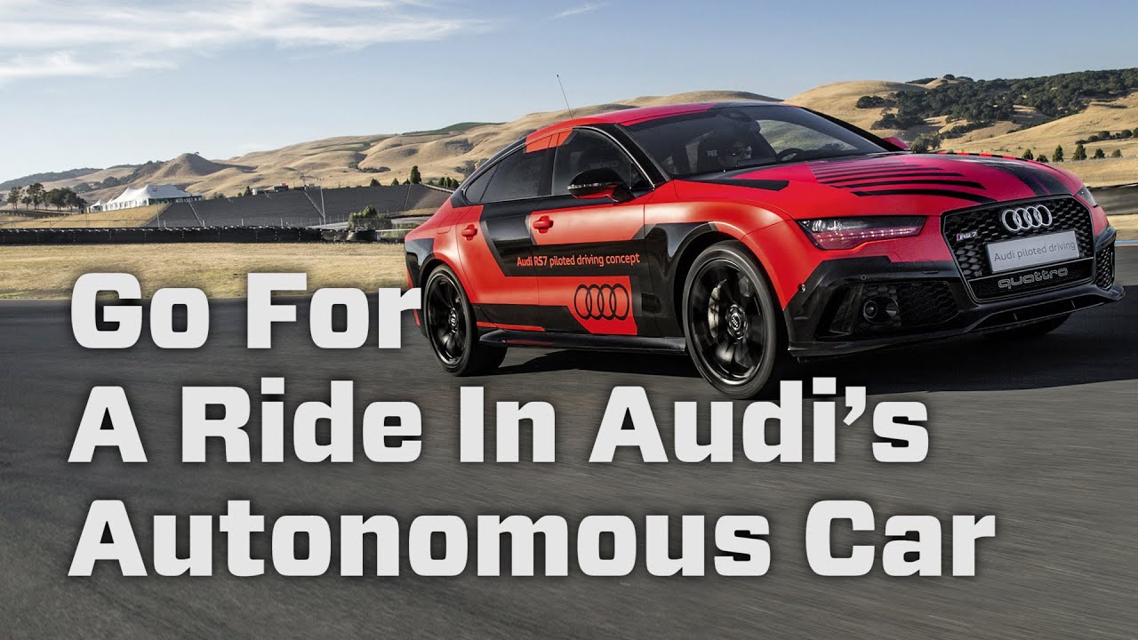 Take A Ride In Audi’s Autonomous Car - YouTube