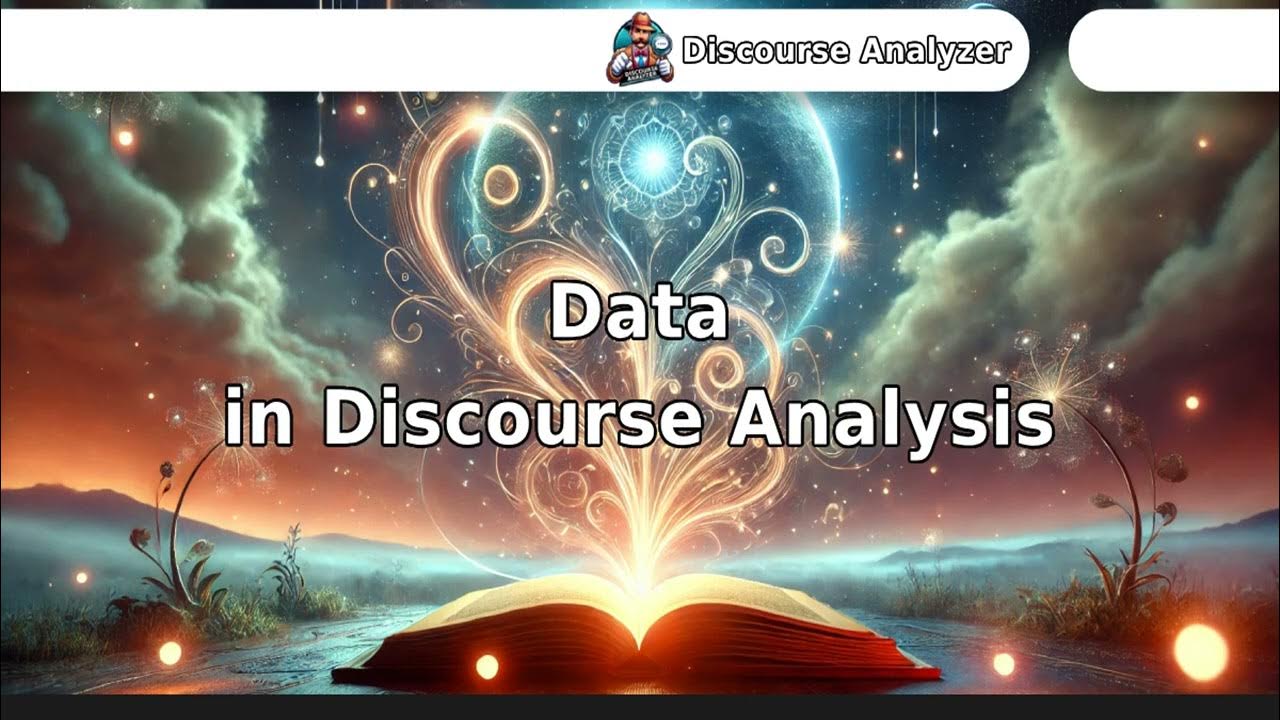 Data in Discourse Analysis. - YouTube