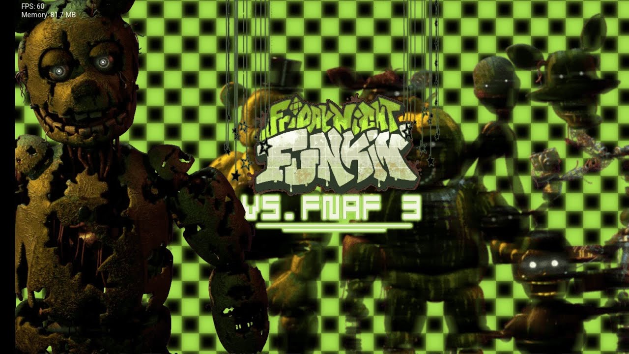 Five night funky five nights at Freddy 3 Subiré también la 1 y 2 si es ...