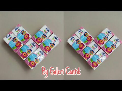 CARA MEMBUAT SUSU BENTUK LOVE / TREND VIRAL TIKTOK @GaleriCantik