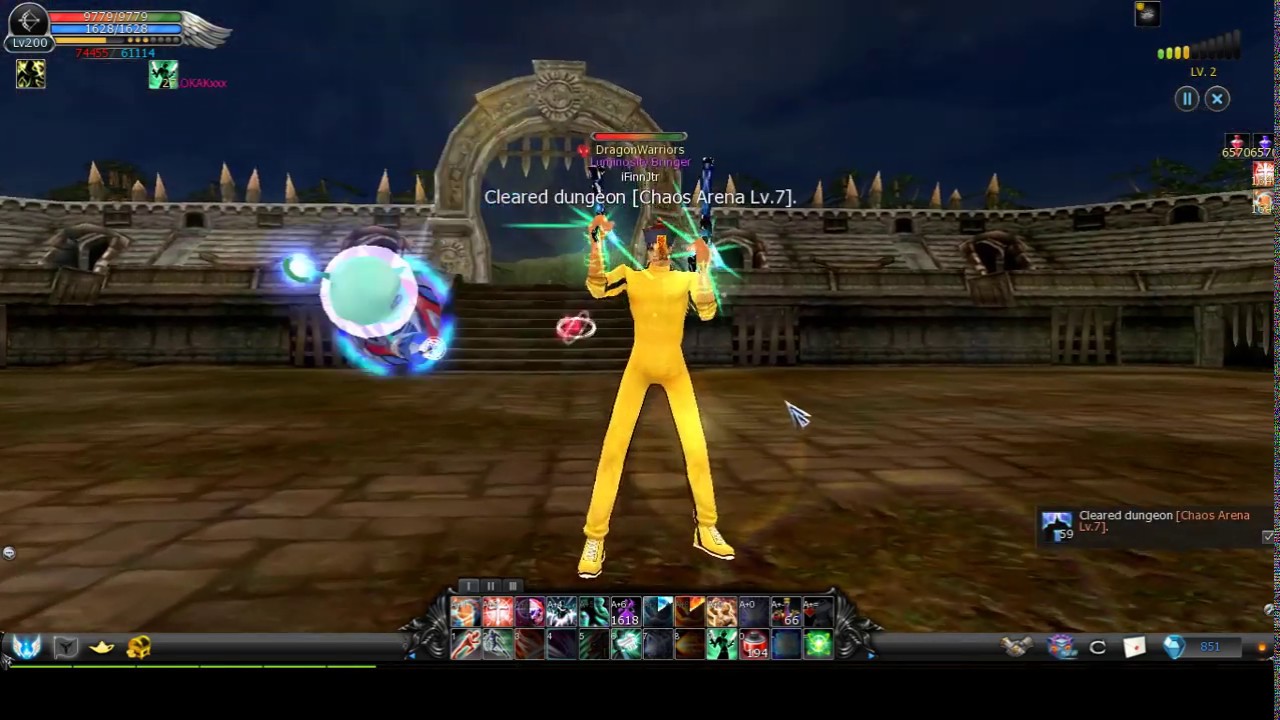 Cabal Online PH Chaos Arena Lvl.7 - Difficulty Lvl2 - YouTube