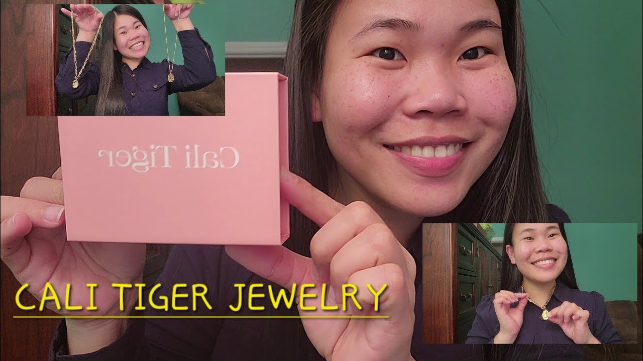 CALI TIGER JEWELRY REVIEW! - YouTube