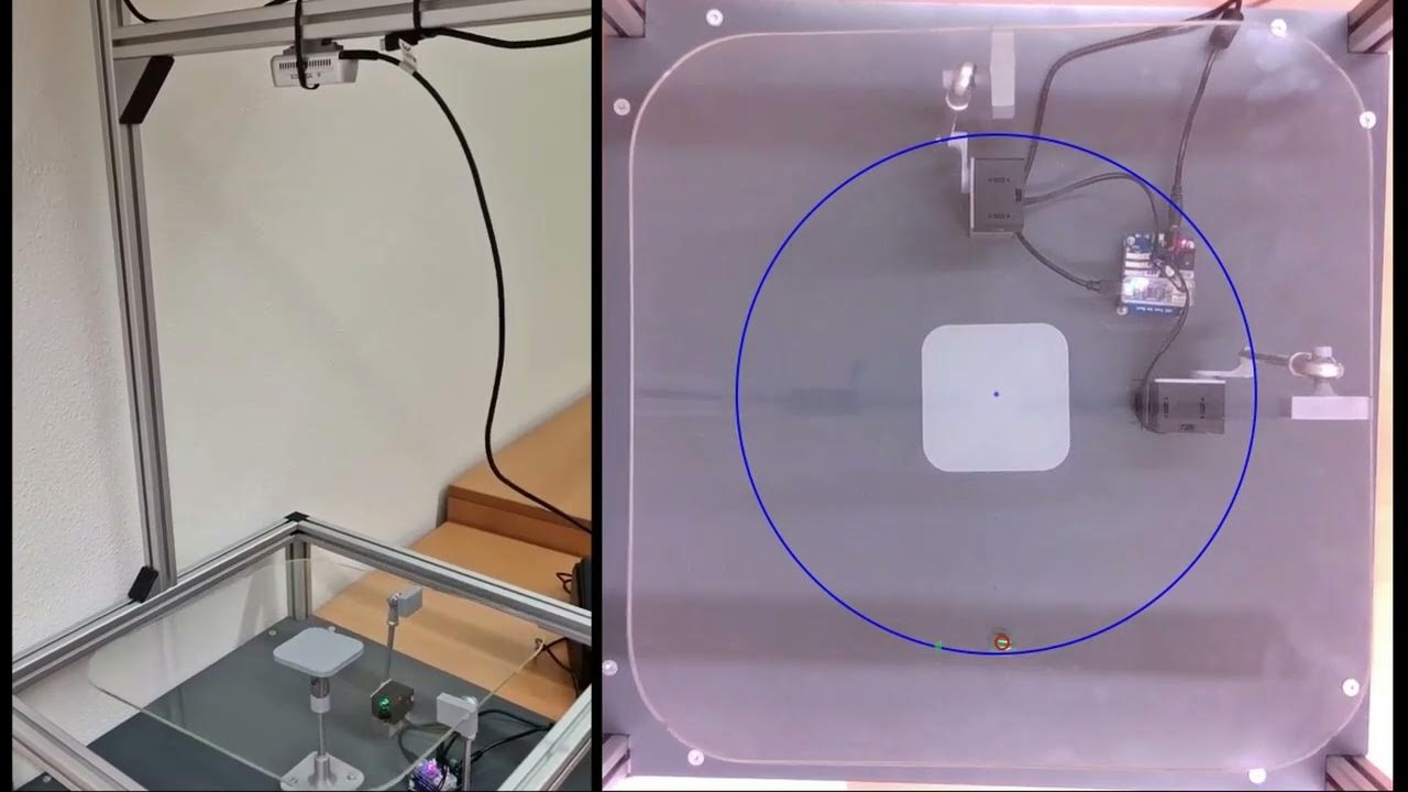 Ball On Plate Demonstrator - YouTube