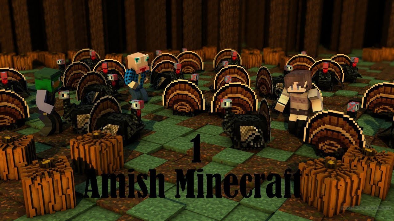 Amish Minecraft: Episode 1; the beginnings - YouTube