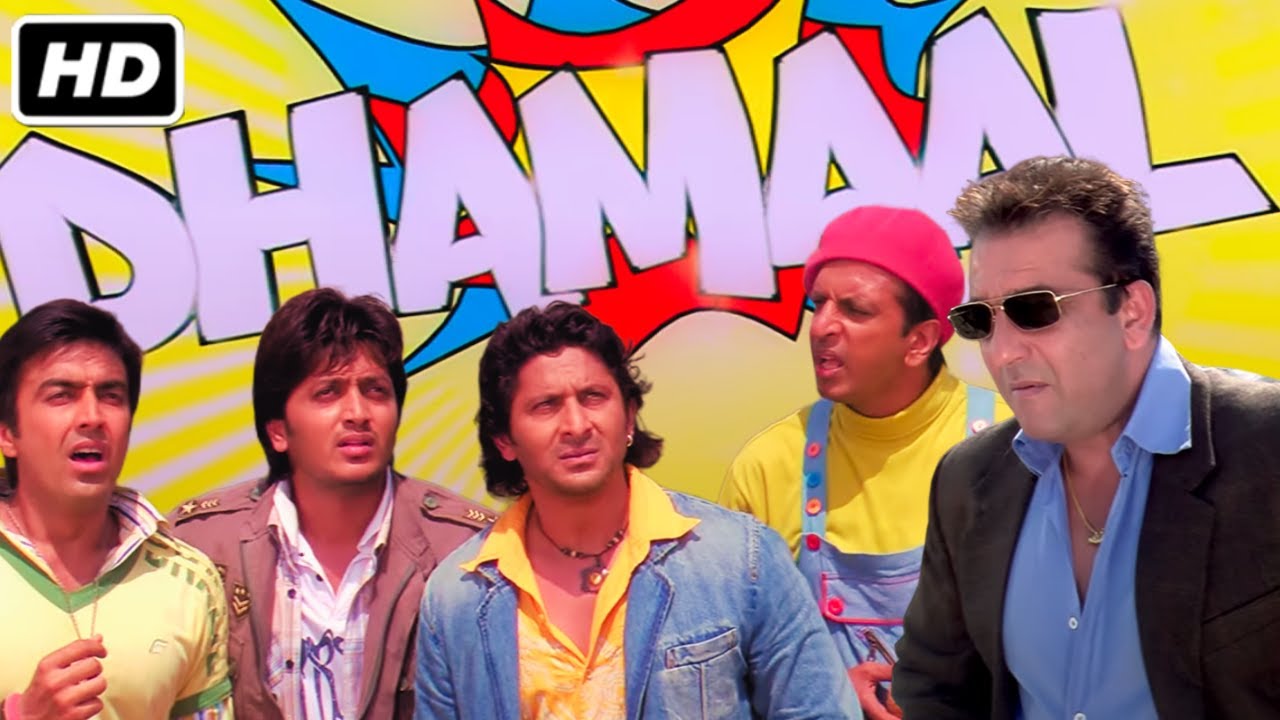 DHAMAAL FULL HD MOVIE (2007) | SANJAY DUTT, RITEISH DESHMUKH, ARSHAD WARSI, JAVED JAAFERI - YouTube