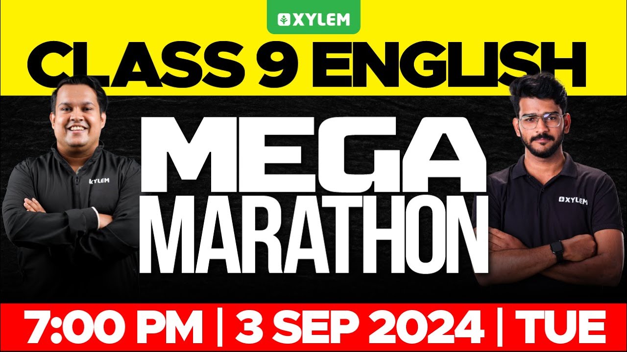 Class 9 English - Mega Marathon | Xylem Class 9 - YouTube