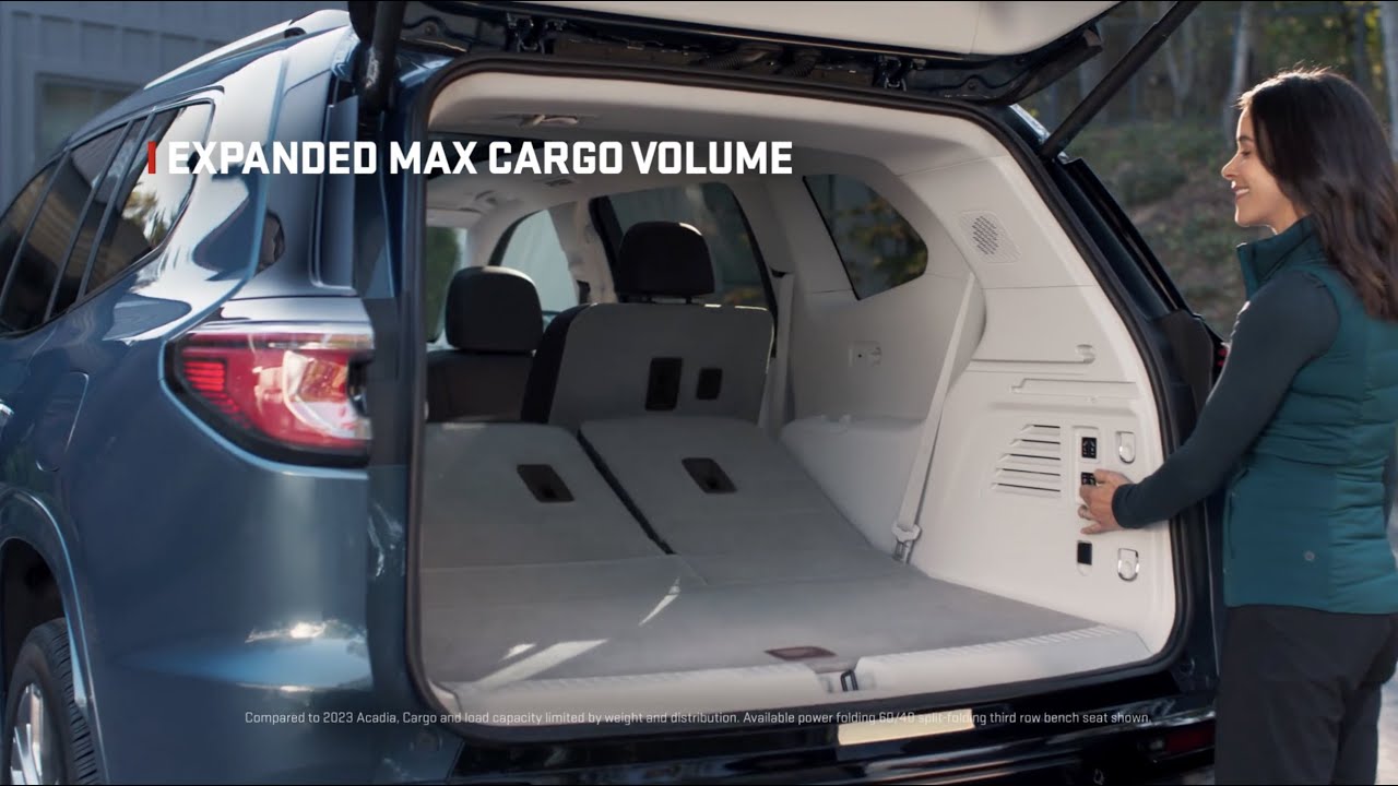ALL NEW GMC ACADIA | “Bigger Cargo and Passenger Space” | GMC - YouTube
