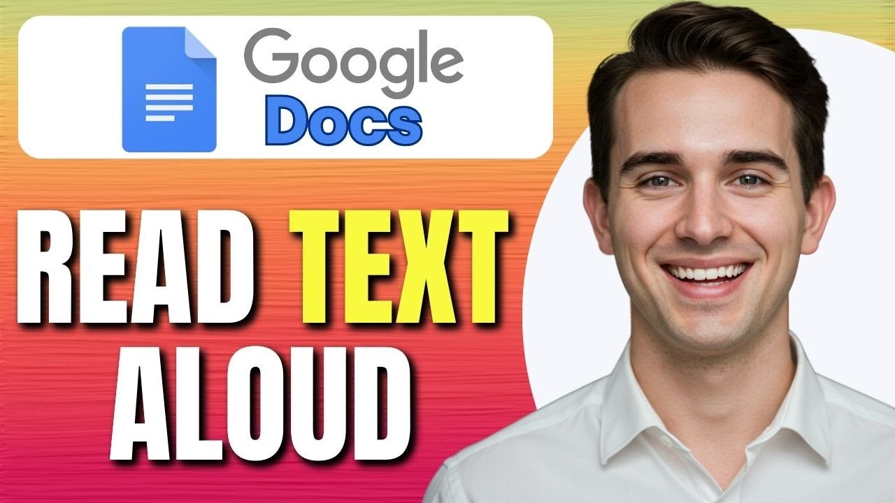 How To Make Google Docs Read To You Read Text Aloud | Google Docs Text ...
