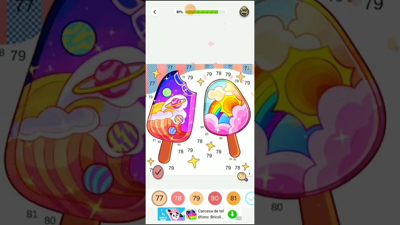 pintando 3 imagenes de color scapes - YouTube