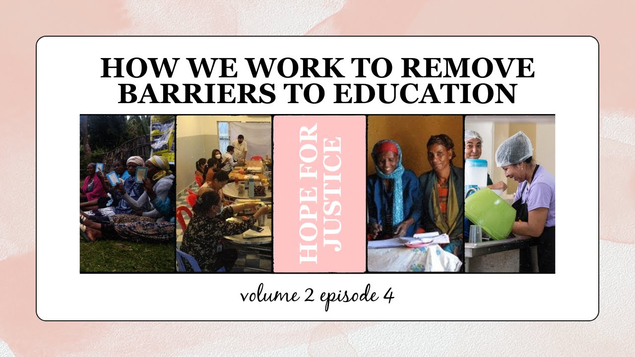 How We Work to Remove Barriers to Education - Hope for Justice - YouTube