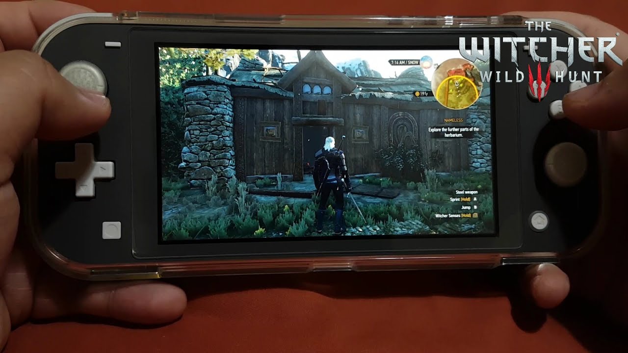 Witcher 3 Wild Hunt on Nintendo Switch Lite Part 22 - YouTube