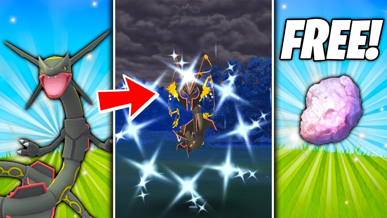 GOOD NEWS ABOUT MEGA RAYQUAZA RAID DAY IN POKEMON GO! FREE Meteorite ...