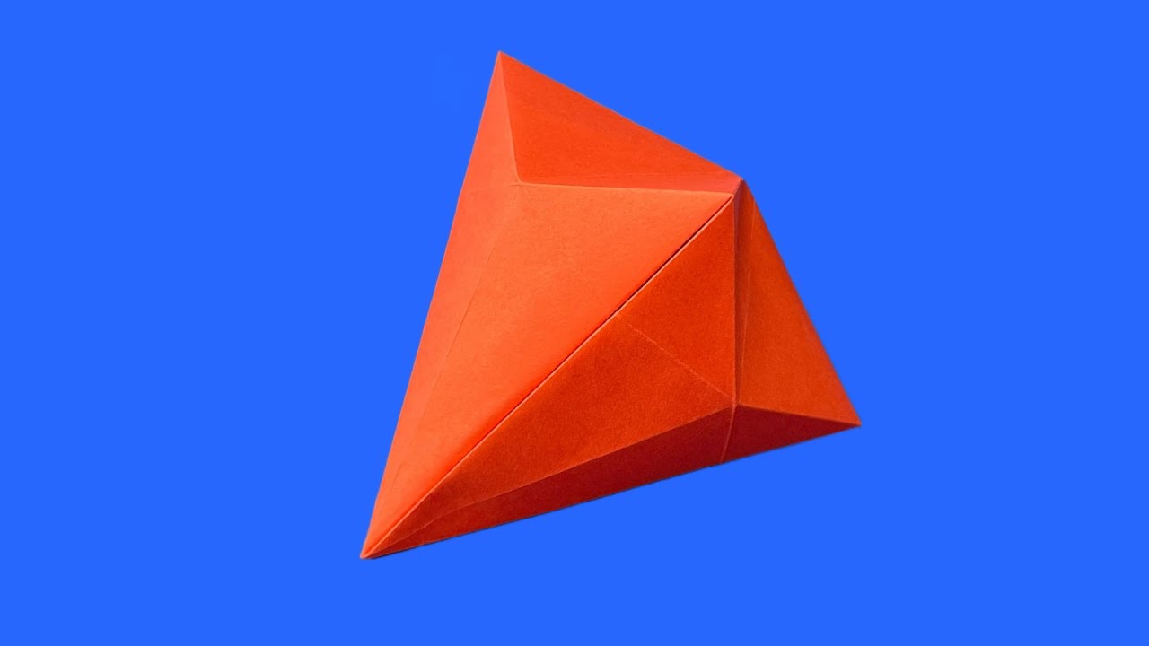 Origami Diamante | Come Fare un Diamante di Carta - YouTube