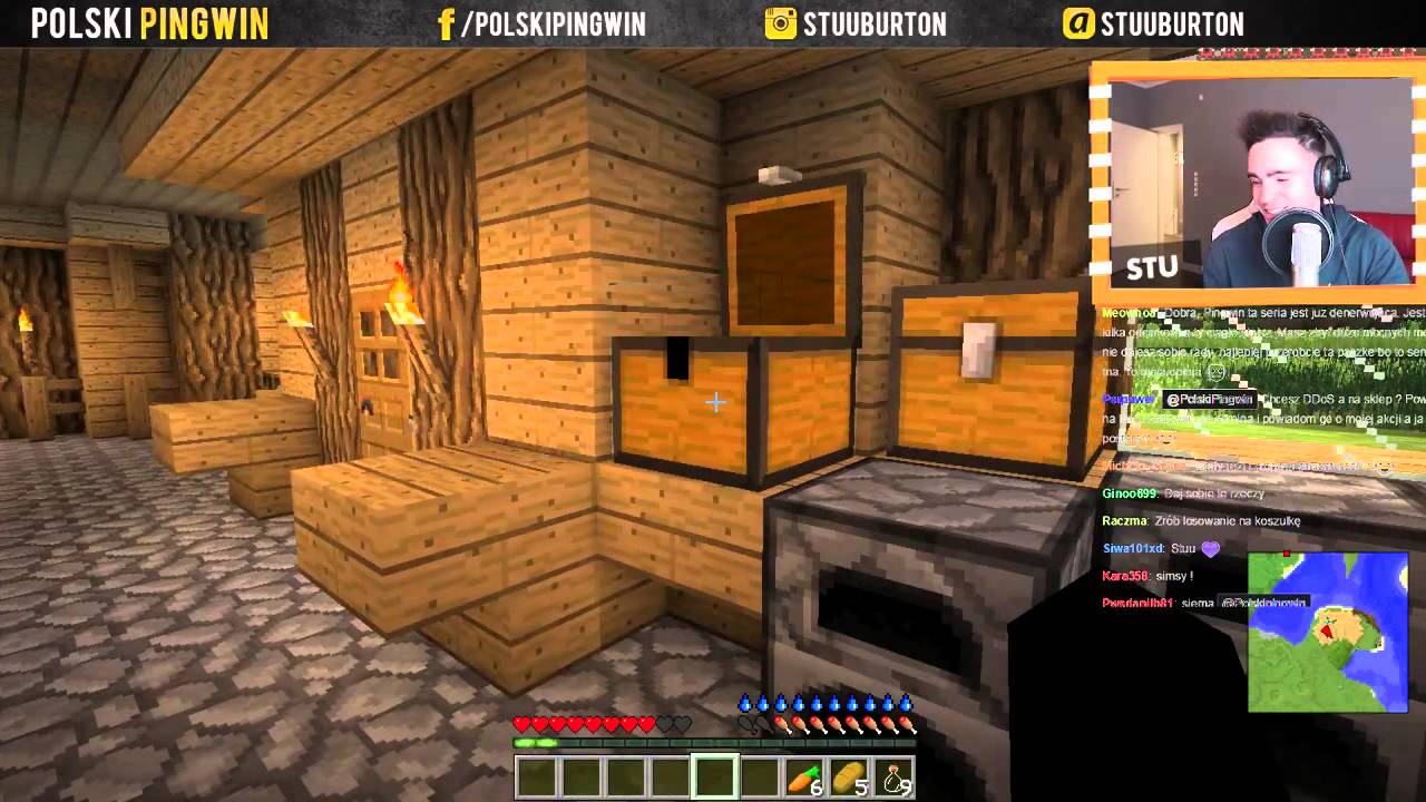 Polski Pingwin (Stuu) — Minecraft: LIVE STREAM | 28 Października ...