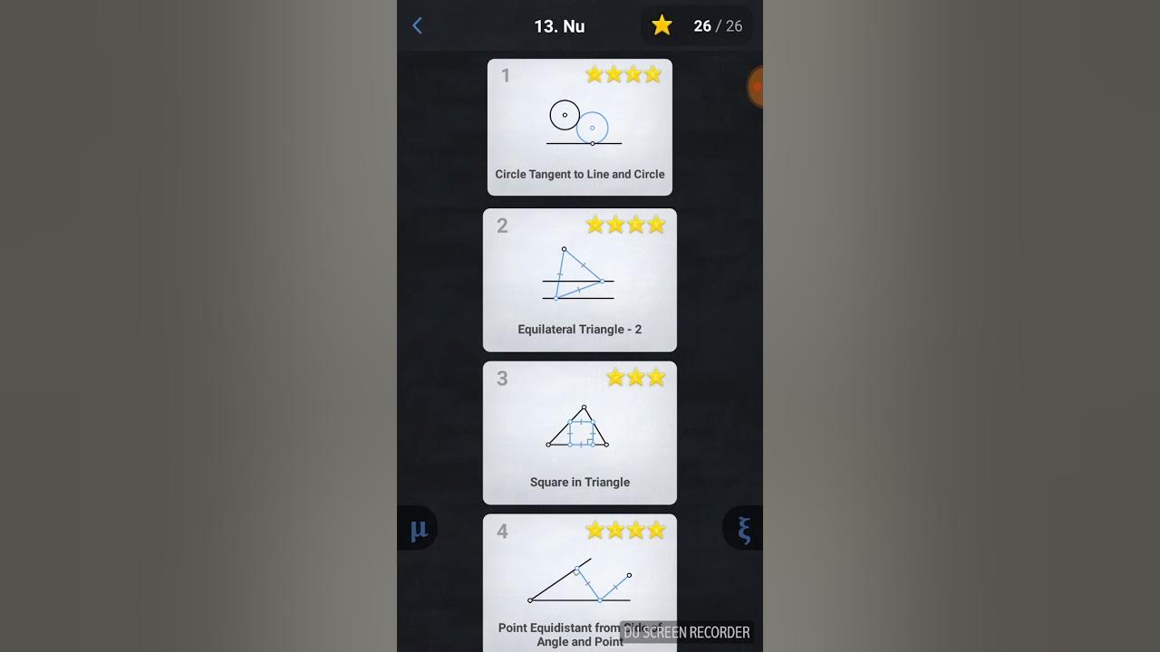 Euclidea nu 13.1 - YouTube
