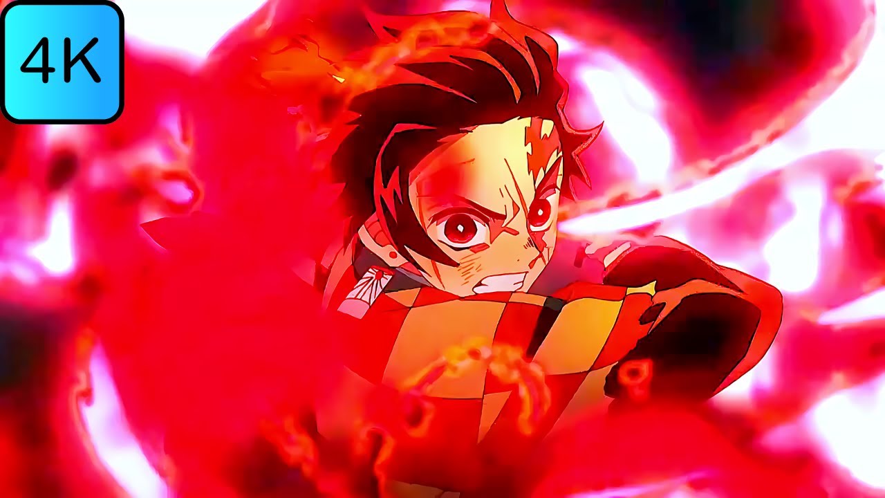 Tanjiro Vs Rui - Fight Scene (Ultra Smooth) | Demon Slayer-Kimetsu no ...