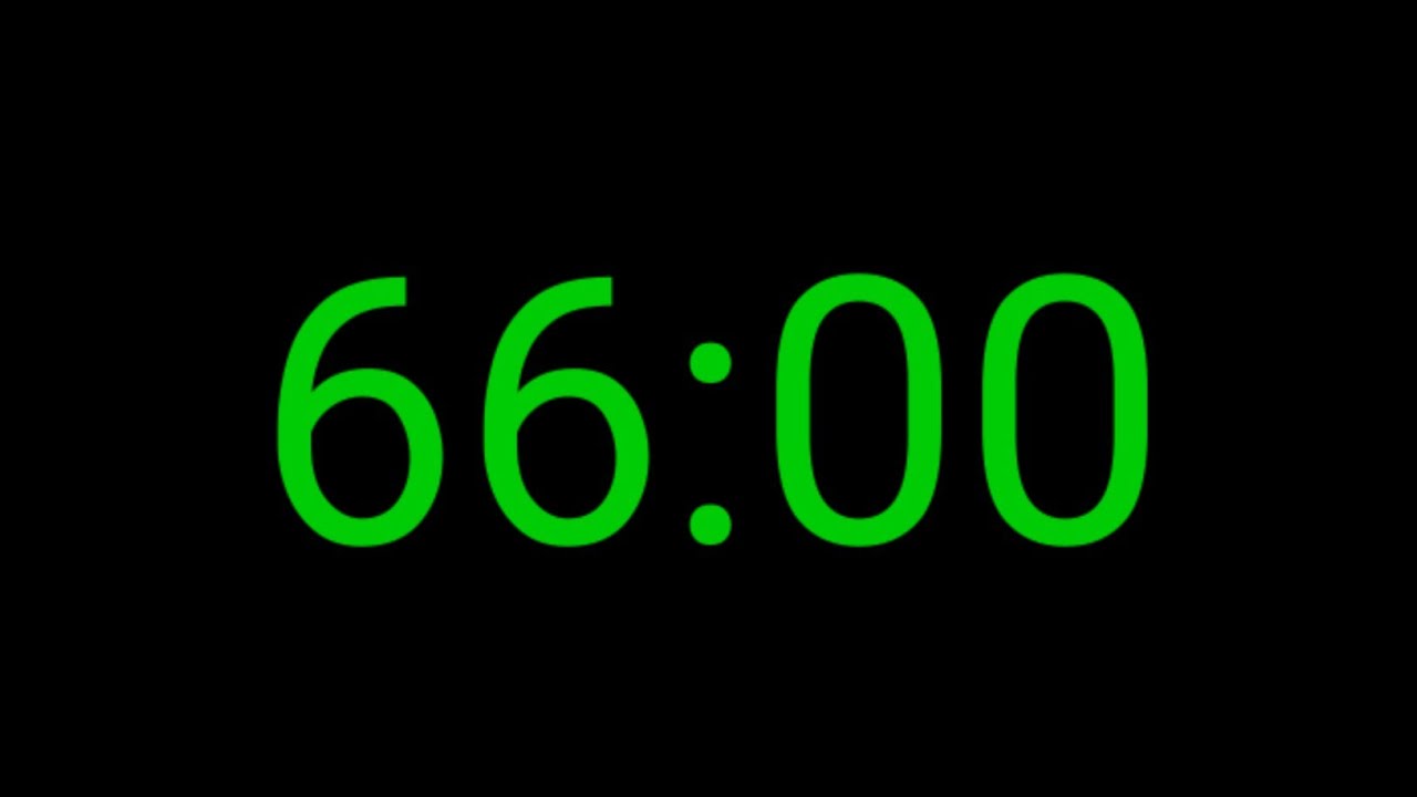 66 Minute Timer - YouTube