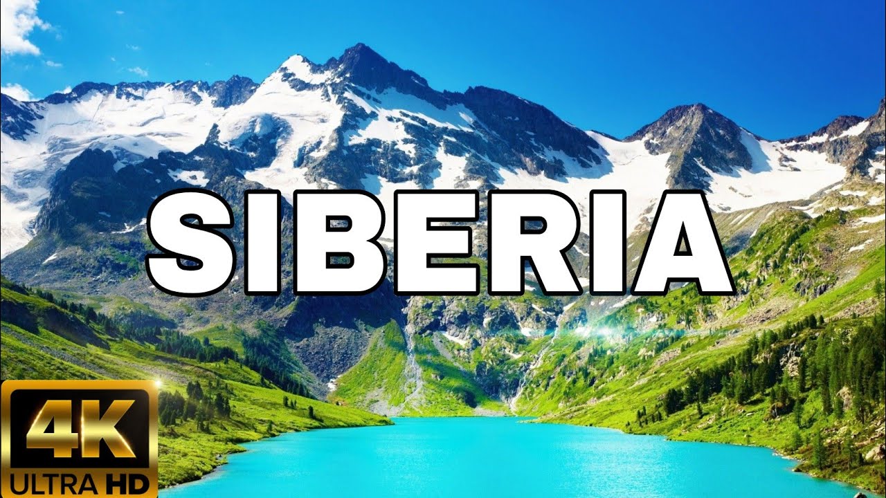 FLYING OVER SIBERIA (4K UHD) - AMAZING BEAUTIFUL SCENERY & RELAXING ...
