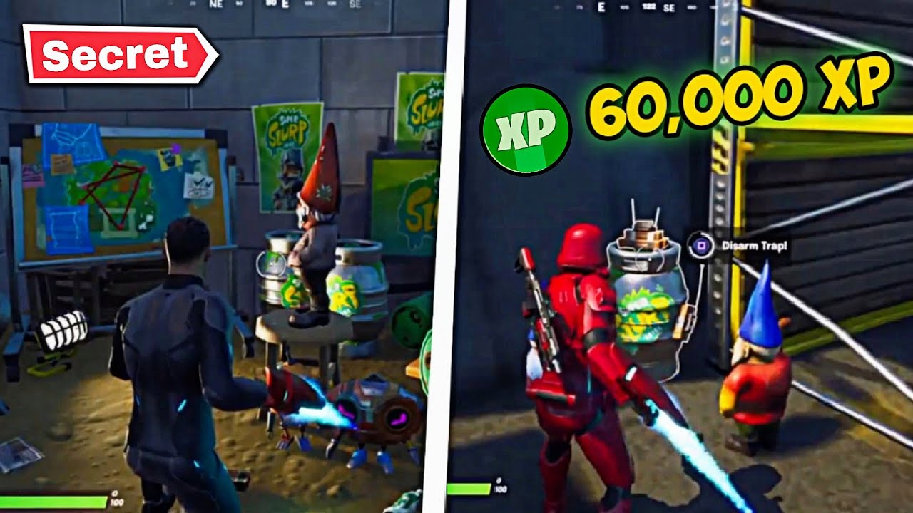 3 Secret Challenges! Easy 60k Xp - Fortnite Chapter 2 Season 4 - YouTube