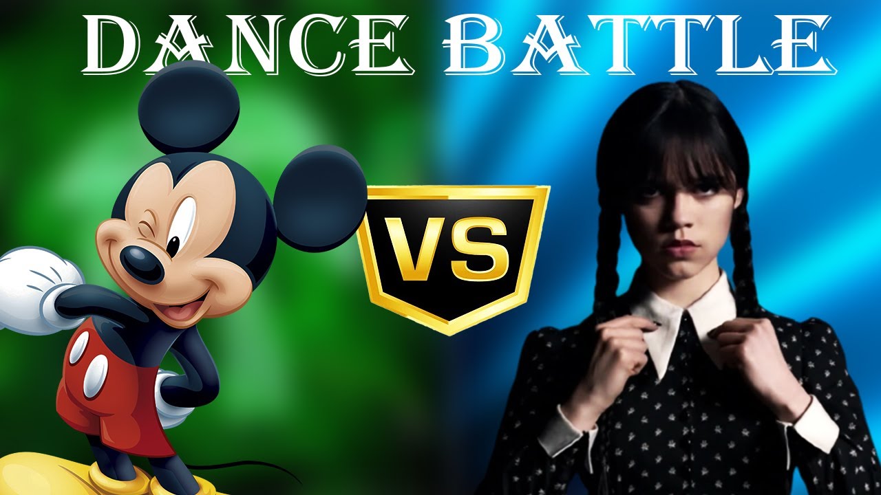 MICKEY MOUSE vs WEDNESDAY | This battle is worth a lot! (Phonk version ...