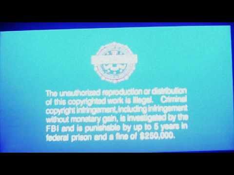 Warner Home Video logo (widescreen, with FBI warning 1) - YouTube