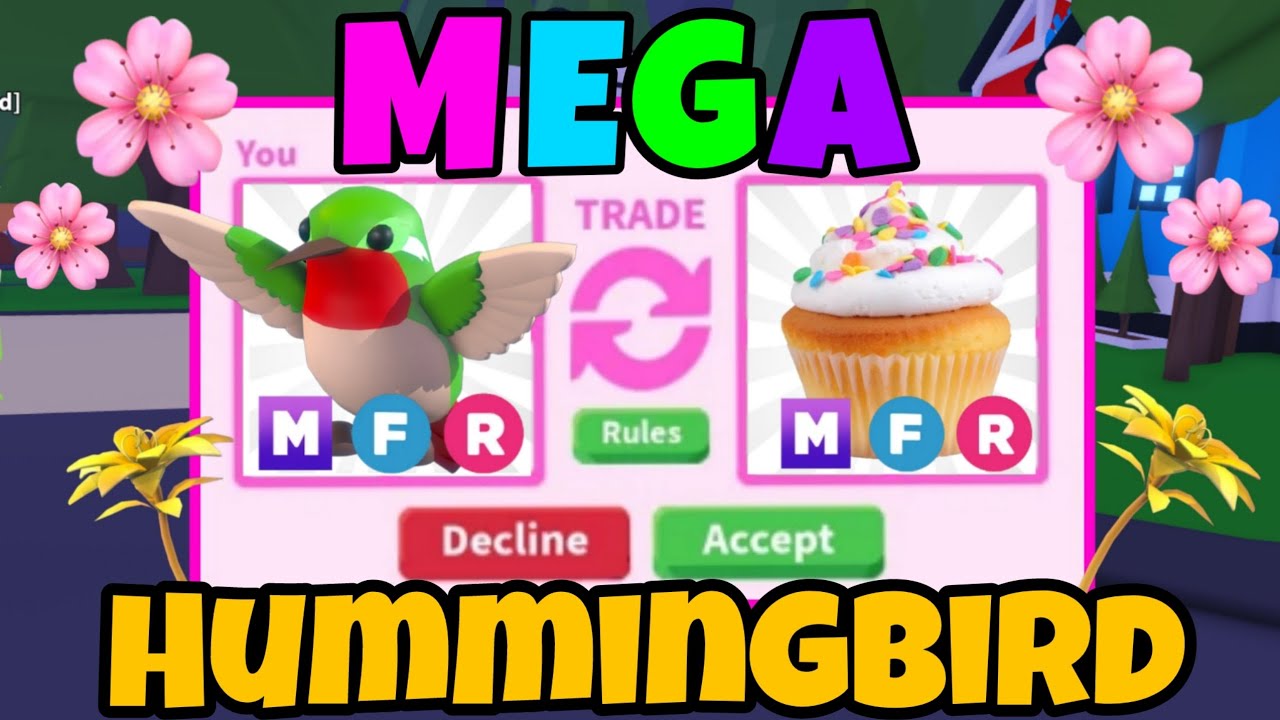 Trading My Mega Hummingbird In Adopt Me But Did I Make A Massive ...