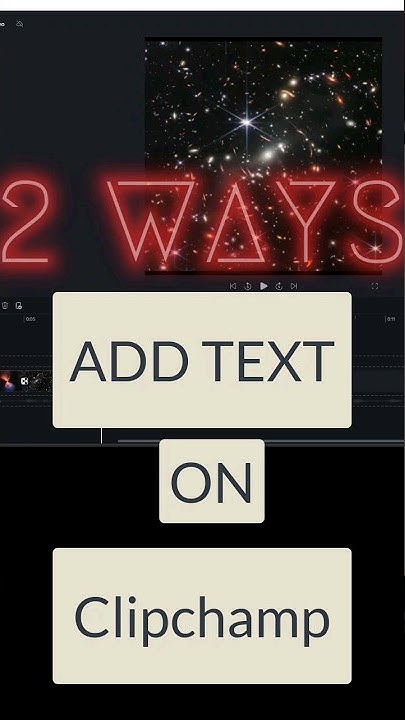 2 Ways to Add Text on Clipchamp #microsoft #editingtutorial #clipchamp ...