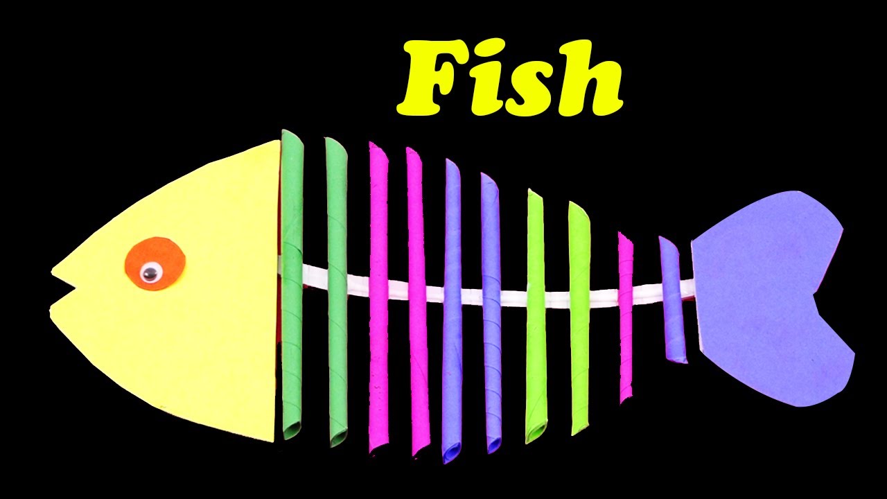 Origami | How to Make Paper Fish | Origami Fish | Paper Fish | DIY Fish ...