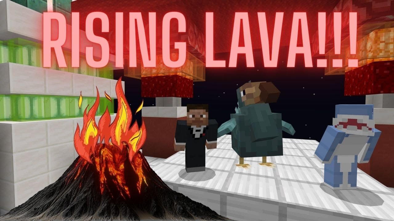 RUN TO ESCAPE!!! | Rising Lava Parkour | DODO Studios - YouTube