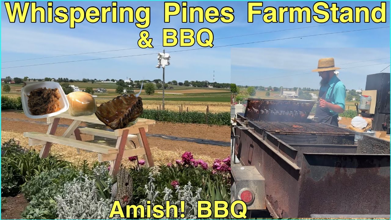 Amish! Whispering Pines FarmStand & BBQ Review Bird In Hand Lancaster ...